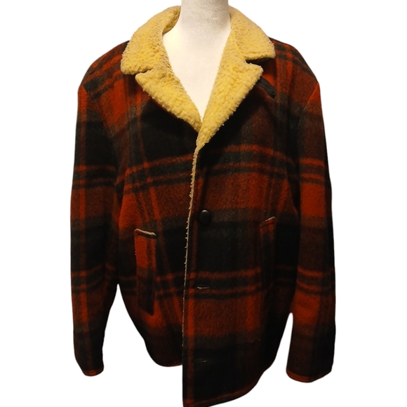Sir Jac | Jackets & Coats | Sir Jac Vintage 7s Wool Sherpa Lined ...